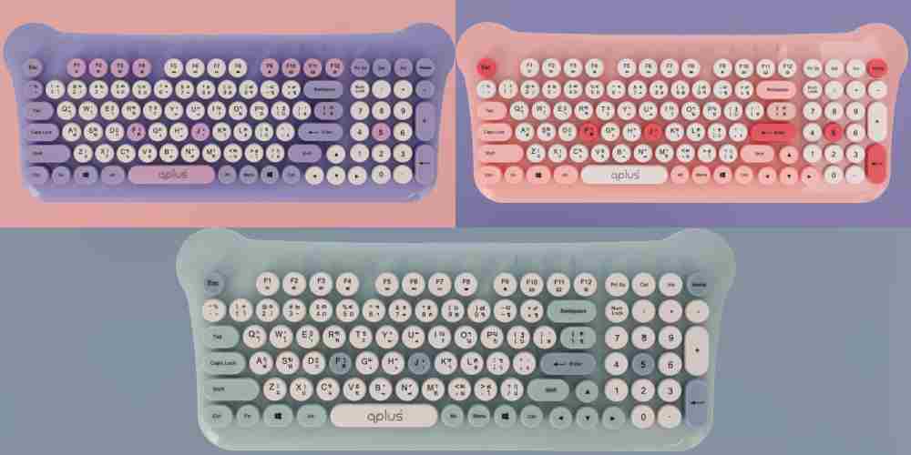 QPLUS QW05 เมาส์&คีย์บอร์ดไร้สาย สีสันสดใส เพิ่มประสิทธิภาพ | Education ...