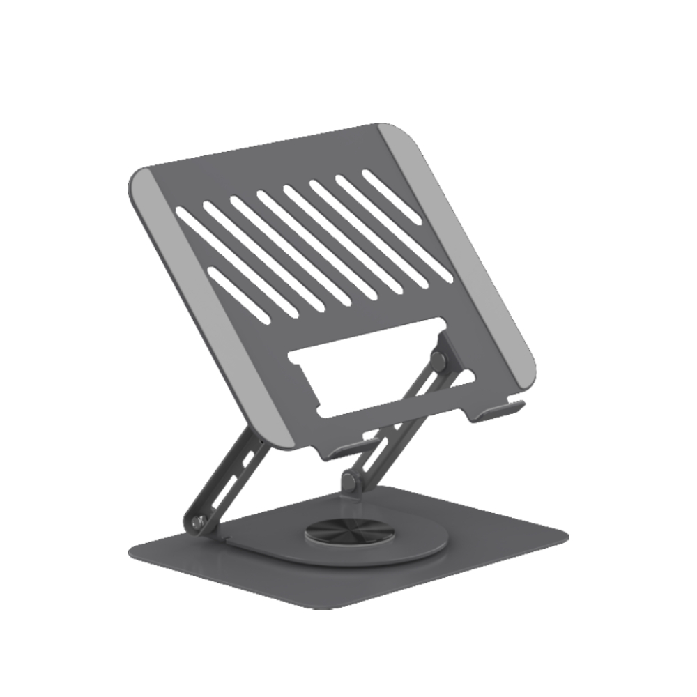 แท่นวางโน๊ตบุ๊ค QPLUS Carbon Rotation Laptop Stand 360 QP-ST07