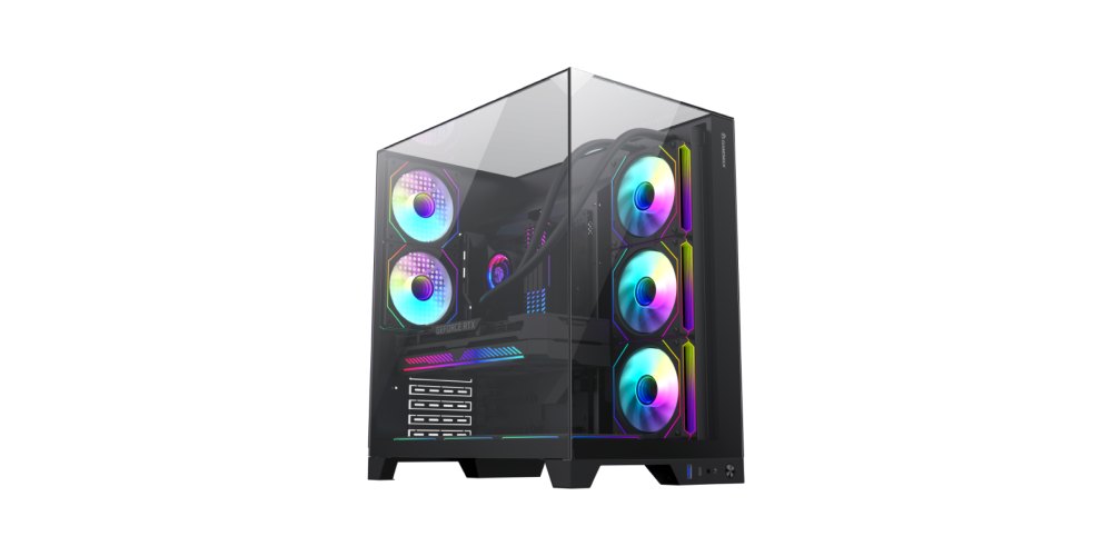เคสคอมพิวเตอร์ GAMEMAX INFINITY PLUS Black