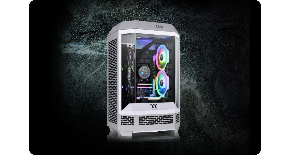 เคสคอมพิวเตอร์ Thermaltake The Tower 300 Limestone