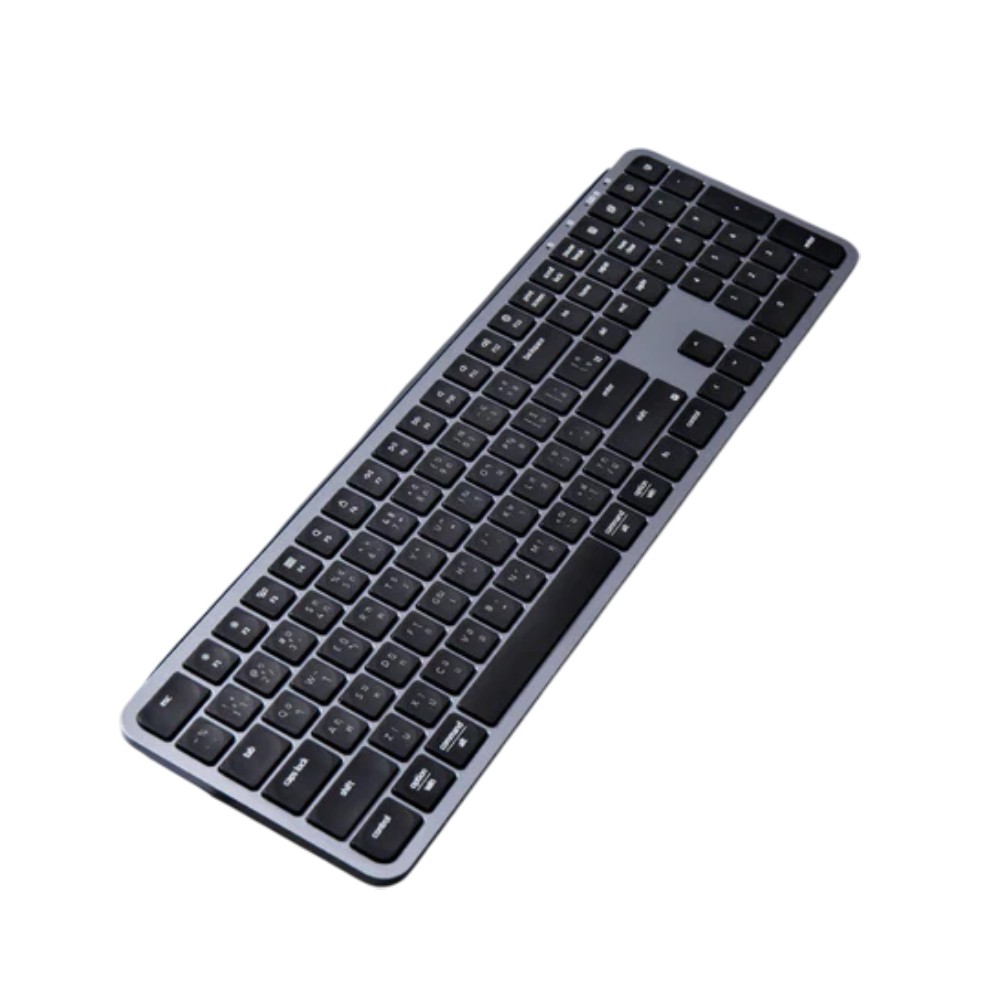 คีย์บอร์ดเกมมิ่ง Keychron B6 PRO Slim Scissor Keyboard Space Grey