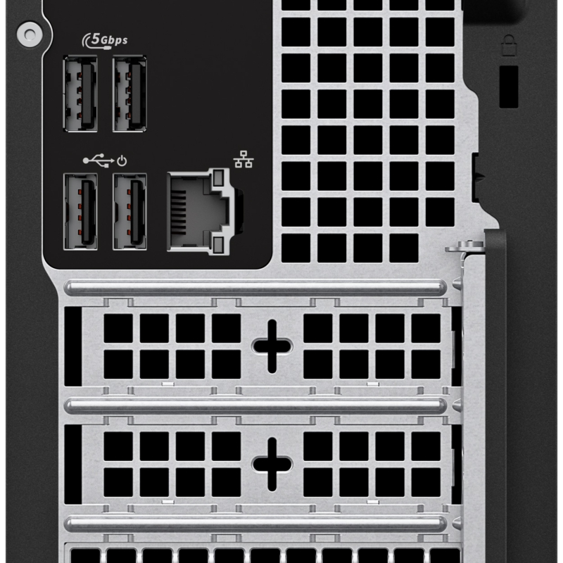 DELL DESKTOP TW Slim ECS1250-OECS1250I501 Black