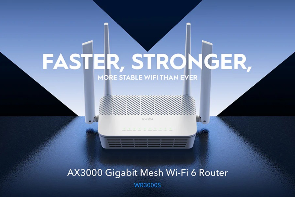 Cudy WR3000S AX3000 Dual Band Gigabit Mesh Wi-Fi 6 Router | Education ...