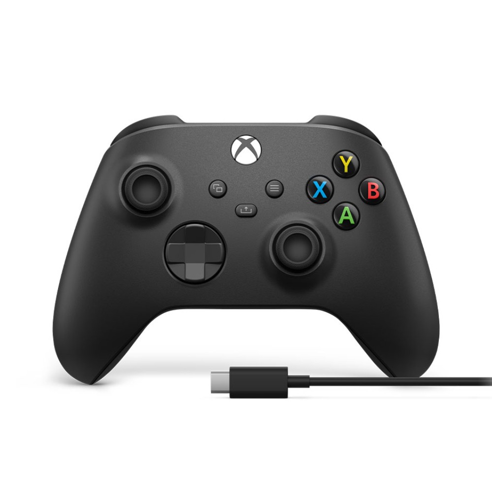 จอยคอนโทรลเลอร์ Microsoft Xbox Controller + USB-C Cable V2