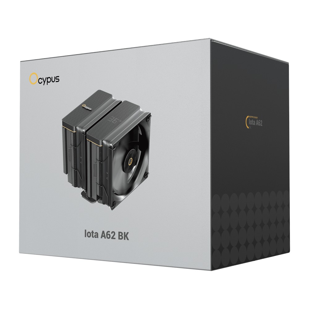 พัดลมซีพียู OCYPUS IOTA A62 Black