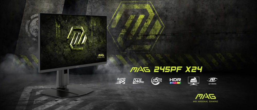 จอมอนิเตอร์ MSI MAG 245PF X24 Gaming Monitor