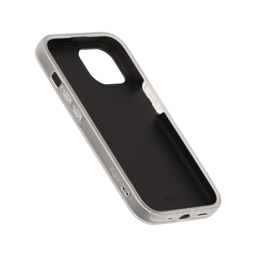 เคส FOX iPhone 15 Soft & Safe Double Layer Black