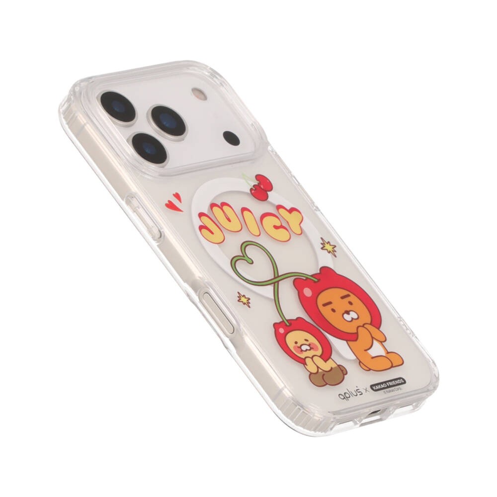 QPLUS x KAKAO Friends เคส iPhone 17 Pro ลาย Juicy Friends