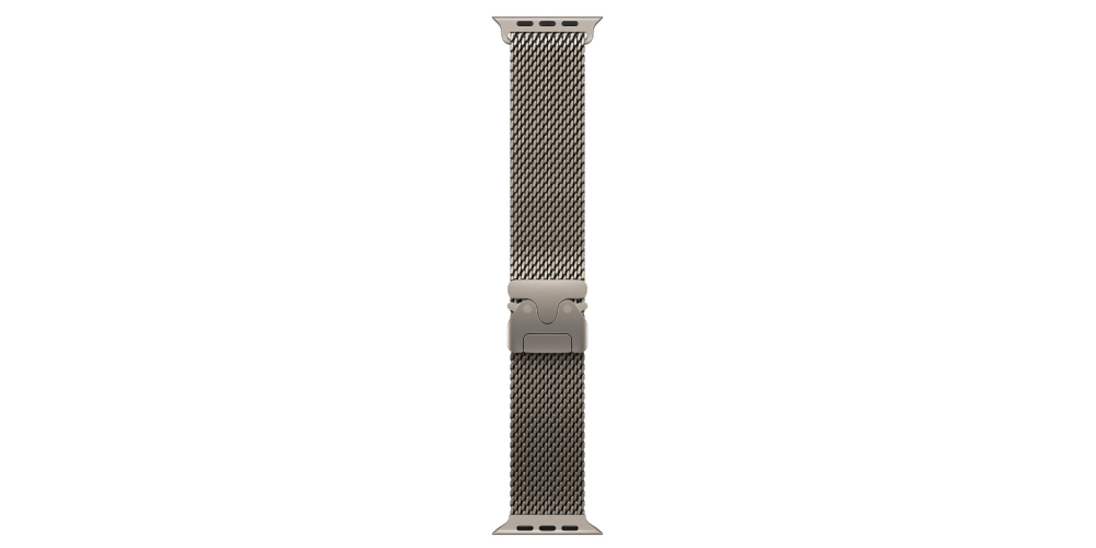 สาย Milanese Loop สี Natural Titanium 49 มม. ขนาด Large | Education Studio7