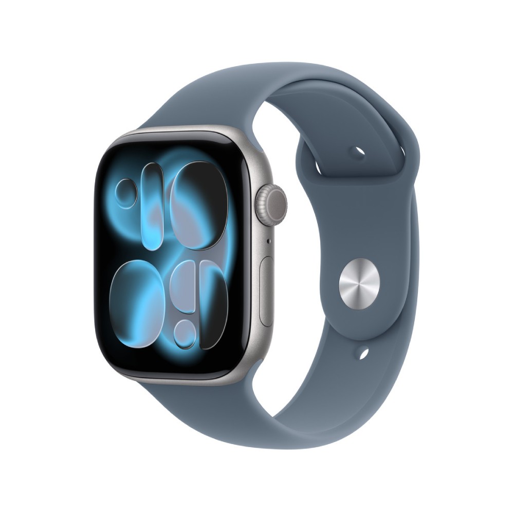 สาย Apple Watch แบบ Sport Band สีน้ำเงินแองเคอร์บลู 46 มม. ขนาด S/M