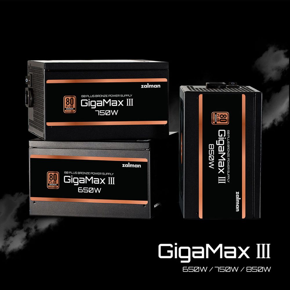 ซัลแมน พาวเวอร์ซัพพลาย GIGAMAX III 850W 80 Plus Bronze | Makro PRO