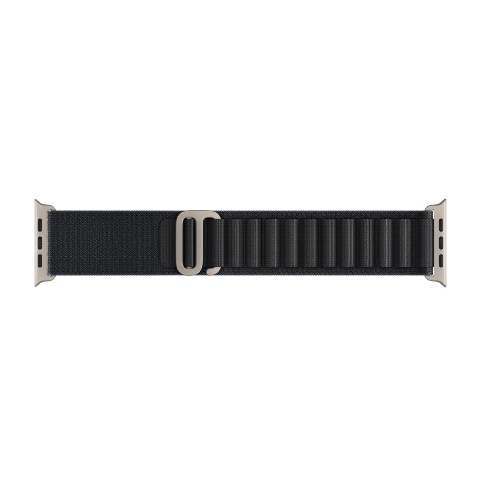 สาย Alpine Loop สี Black 49 มม. - Medium - Natural Titanium Finish