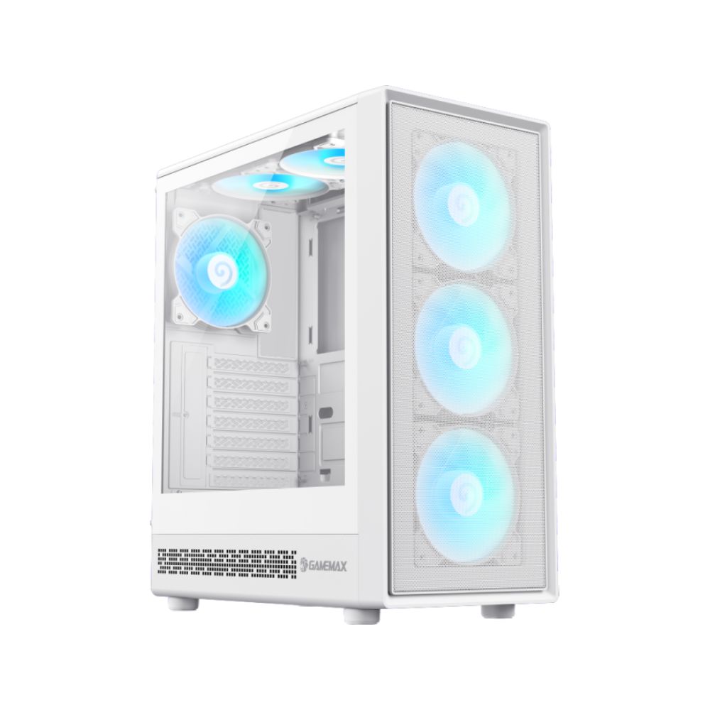 เคสคอมพิวเตอร์ GAMEMAX STORM 2 AW White
