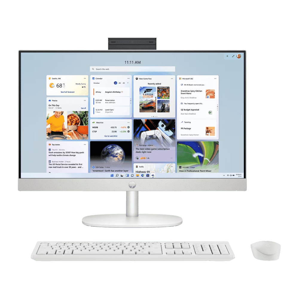 HP DESKTOP AIO 24-cr0161d White