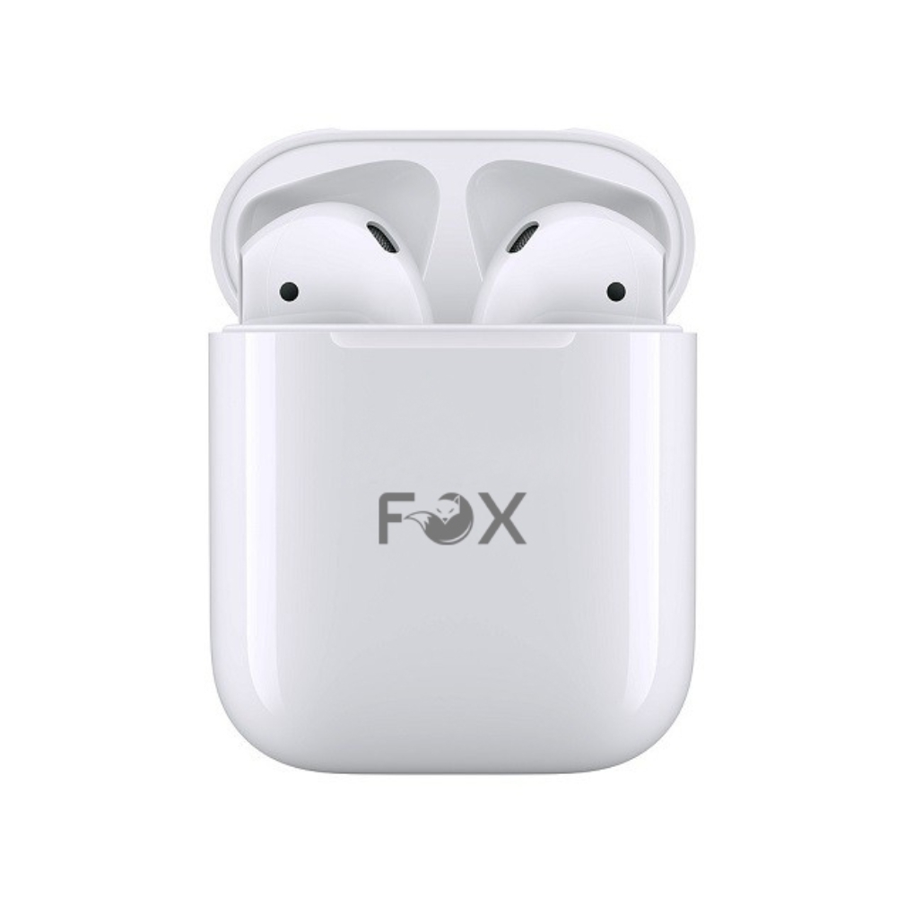 หูฟังไร้สาย FOX TWS BT13 Earbuds White