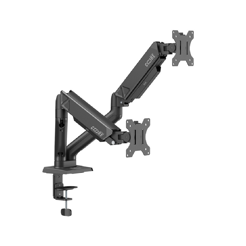 แขนจับจอมอนิเตอร์ ERGONOZ Dual Monitor Arm(EGN-CORE-D-B) Black