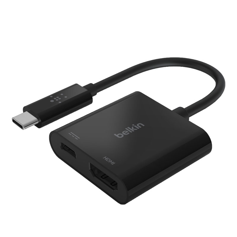 อะแดปเตอร์ Belkin USB-C to VGA + Charge Adapter (AVC002btBK)