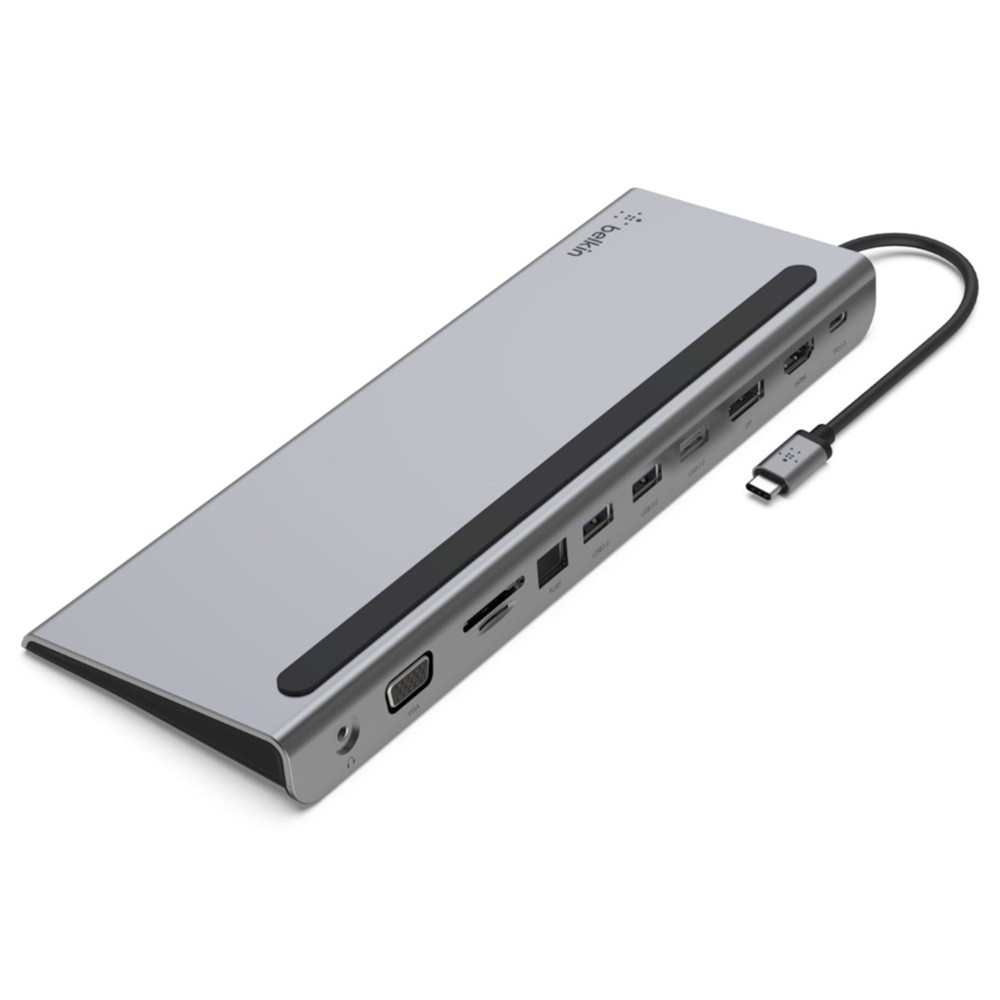 Belkin Port Hub Connect Type-C HUB 11-in1 Multiport Dock with Power ... Belkin Port Hub Connect Type-C HUB 11-in1 Multiport Dock with Power ...