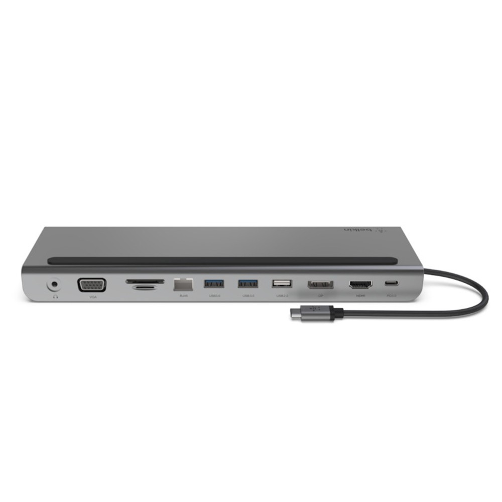 Belkin Port Hub Connect Type-C HUB 11-in1 Multiport Dock with Power ... Belkin Port Hub Connect Type-C HUB 11-in1 Multiport Dock with Power ...