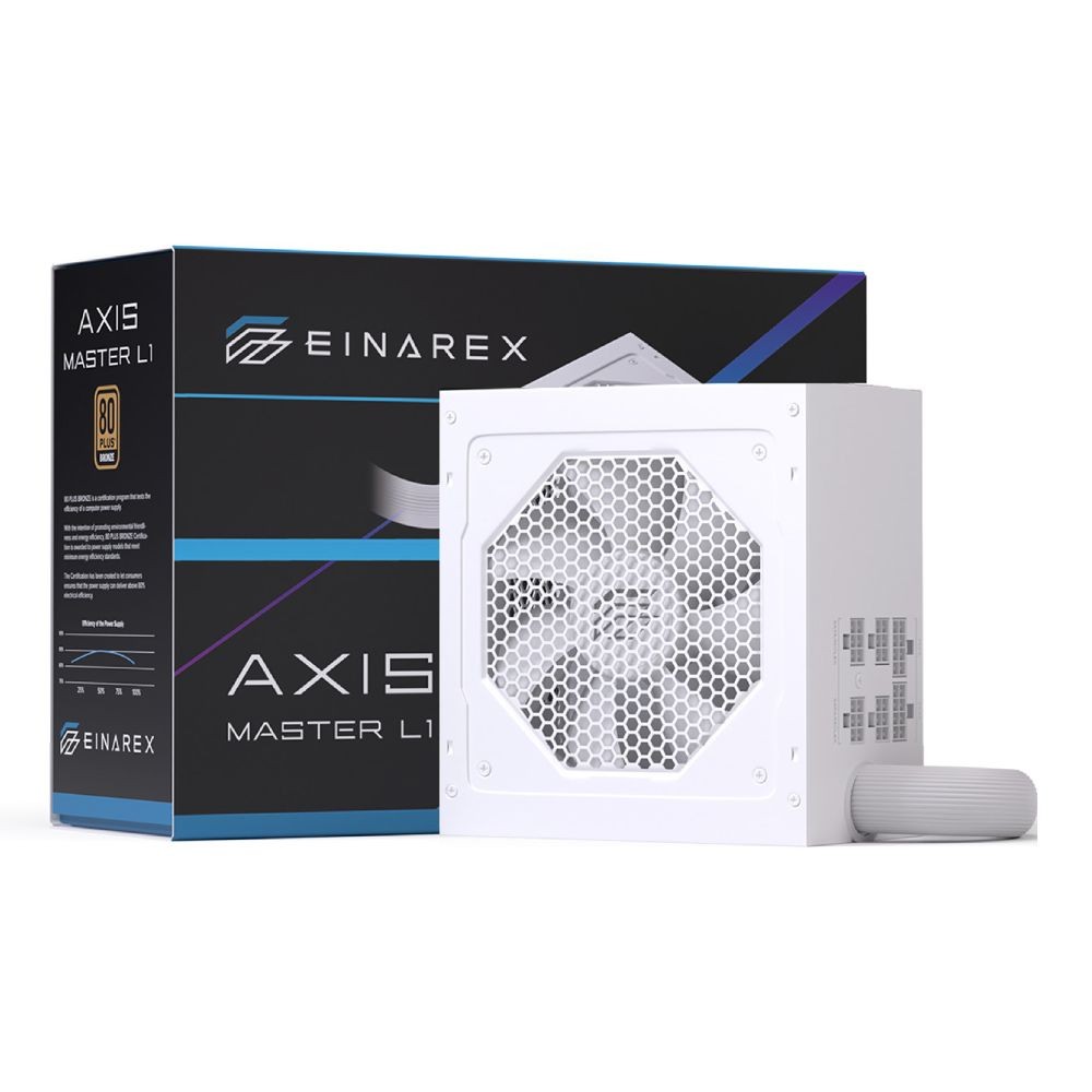พาวเวอร์ซัพพลาย AXIS MASTER L1 650W White 80 Plus Bronze