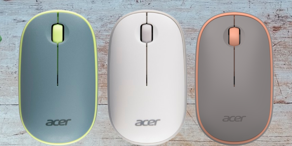 Acer AMR100 เมาส์ไร้สายดีไซน์น่ารัก ละเอียดถึง 1600 DPI | Education Studio7