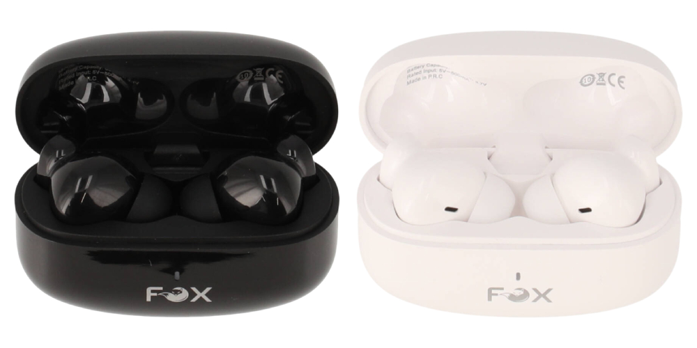 หูฟังไร้สาย FOX TWS BT5.4 TWS Stereo ENC YKS110 Black
