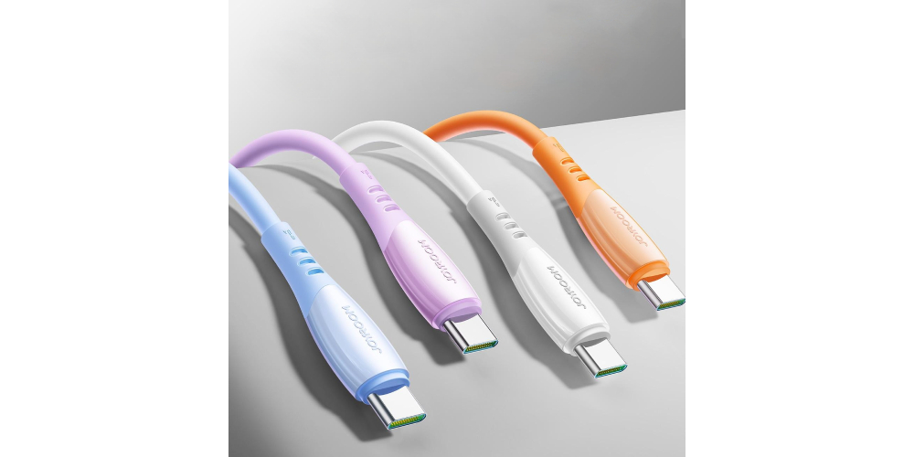 สายชาร์จ JOYROOM Vibrant Series USB-A to Type-C S-A59 1.2m Orange