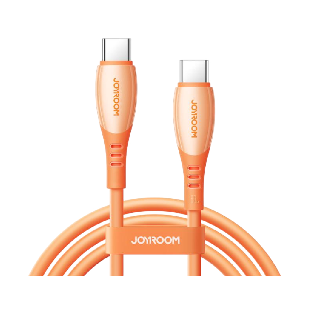 สายชาร์จ Joyroom Vibrant Series Type-C to Type-C S-A59 1.2m Orange