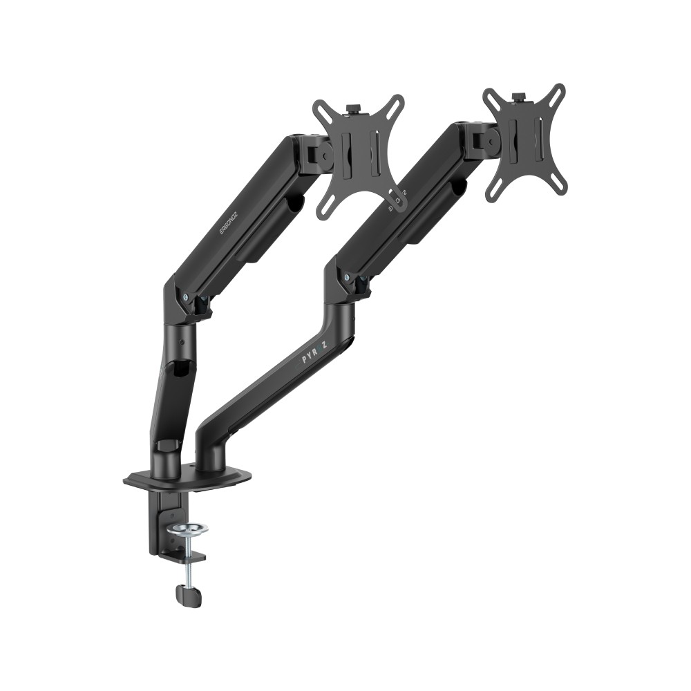 แขนจับจอมอนิเตอร์ ERGONOZ Dual Monitor Arm (EEZ-PYROZ-D-B)