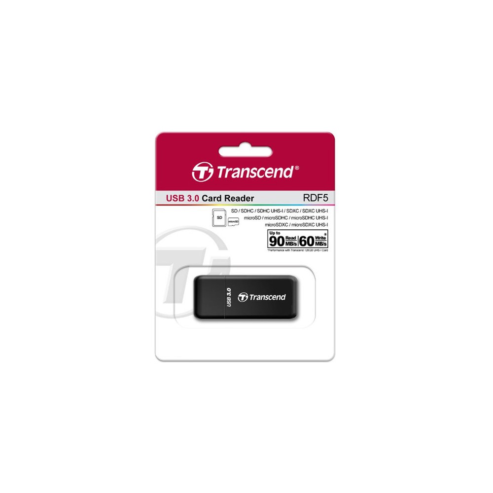 Transcend Port Hub USB3.0 (TS-RDF5K) Black