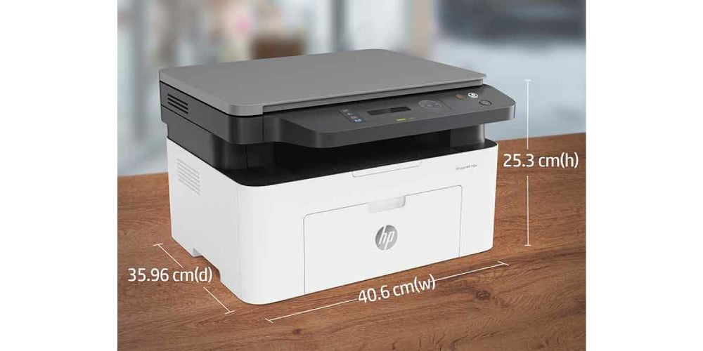 เครื่องปริ้น HP LaserJet MFP 136w Printer 4ZB86A (PJ)