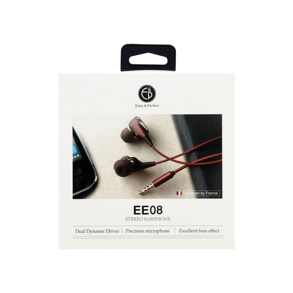 หูฟัง In Ear E&P EP-EE08 - Gray