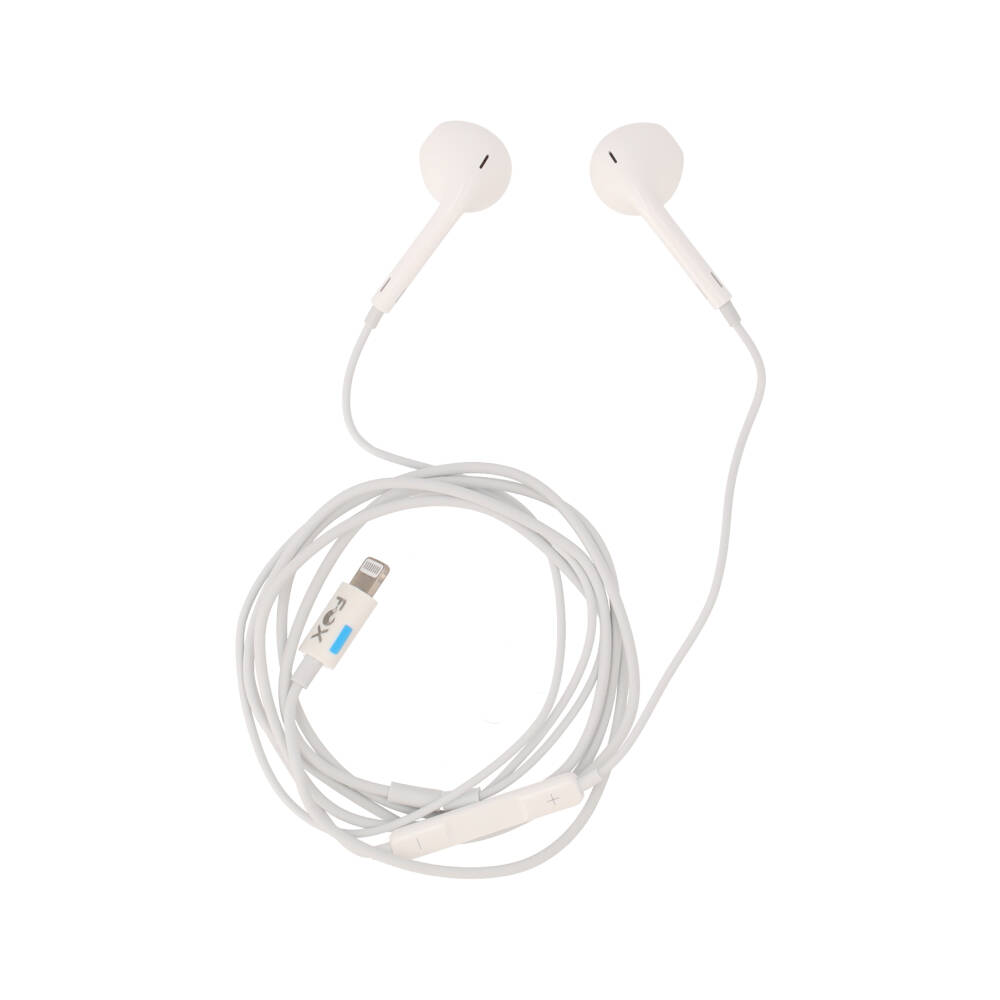 หูฟัง FOX รุ่น EL01 สีขาว Lightning สำหรับ iPhone