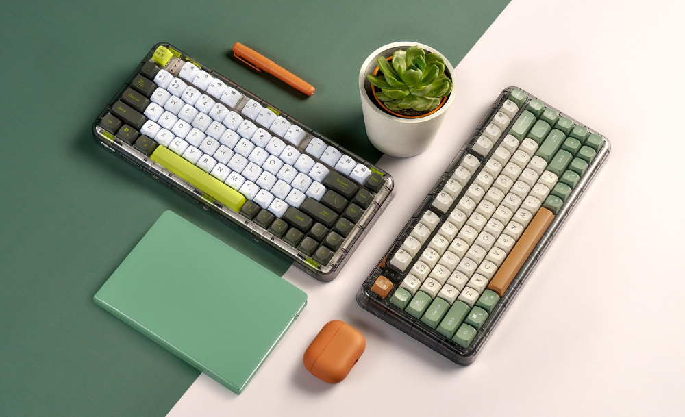 คีย์บอร์ดไร้สาย Asus Jelly75 KD201 Volt Green | Education Studio7
