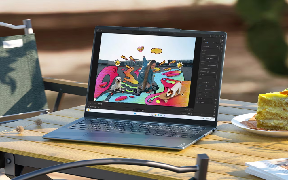 โน๊ตบุ๊ค Lenovo Yoga Slim 7 14AKP10-83JY007KTA Teal