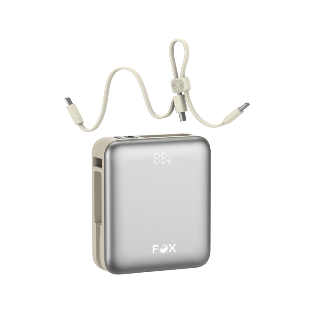 พาวเวอร์แบงค์ FOX 10000 mAh Mini 3-in-1 Magnetic Fast Charging 15W (CCC ...