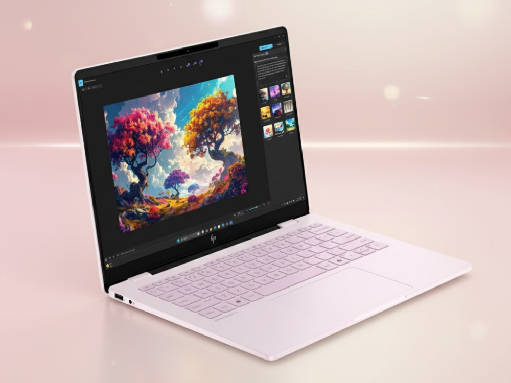 โน๊ตบุ๊ค HP OmniBook 7 AI 14-fr0063TU Pink