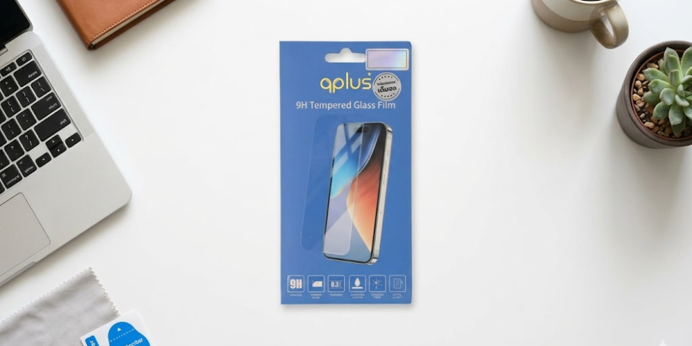 ฟิล์มกันรอย QPLUS vivo Y05 TG Full Frame Clear