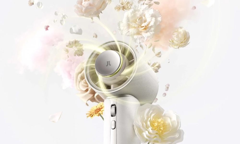 Jisulife Handheld Fan Pro1 Mini พัดลมพกพา พร้อมช่องใส่น้ำหอม