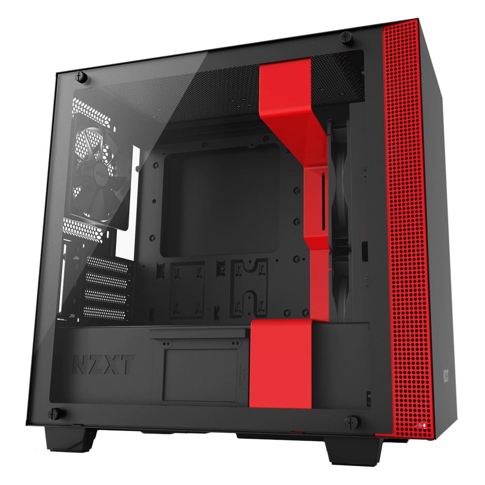 NZXT Computer Case H400 Black/Red