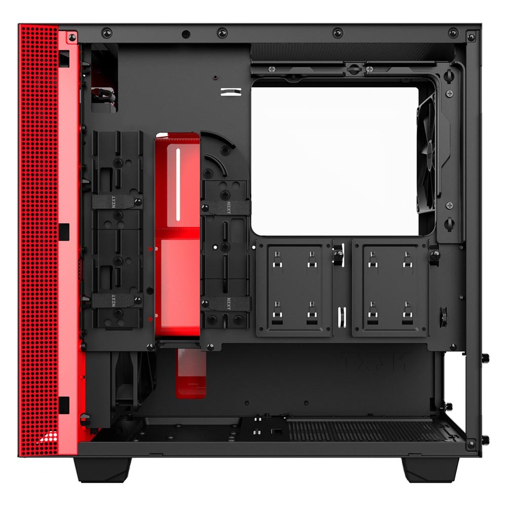 NZXT Computer Case H400 Black/Red