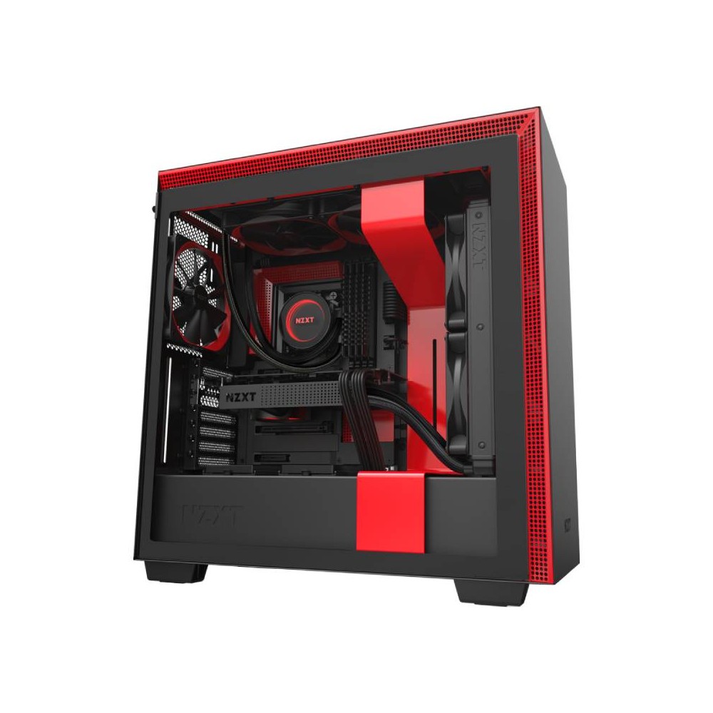 เคสคอมพิวเตอร์ NZXT Computer Case H710 Black/Red