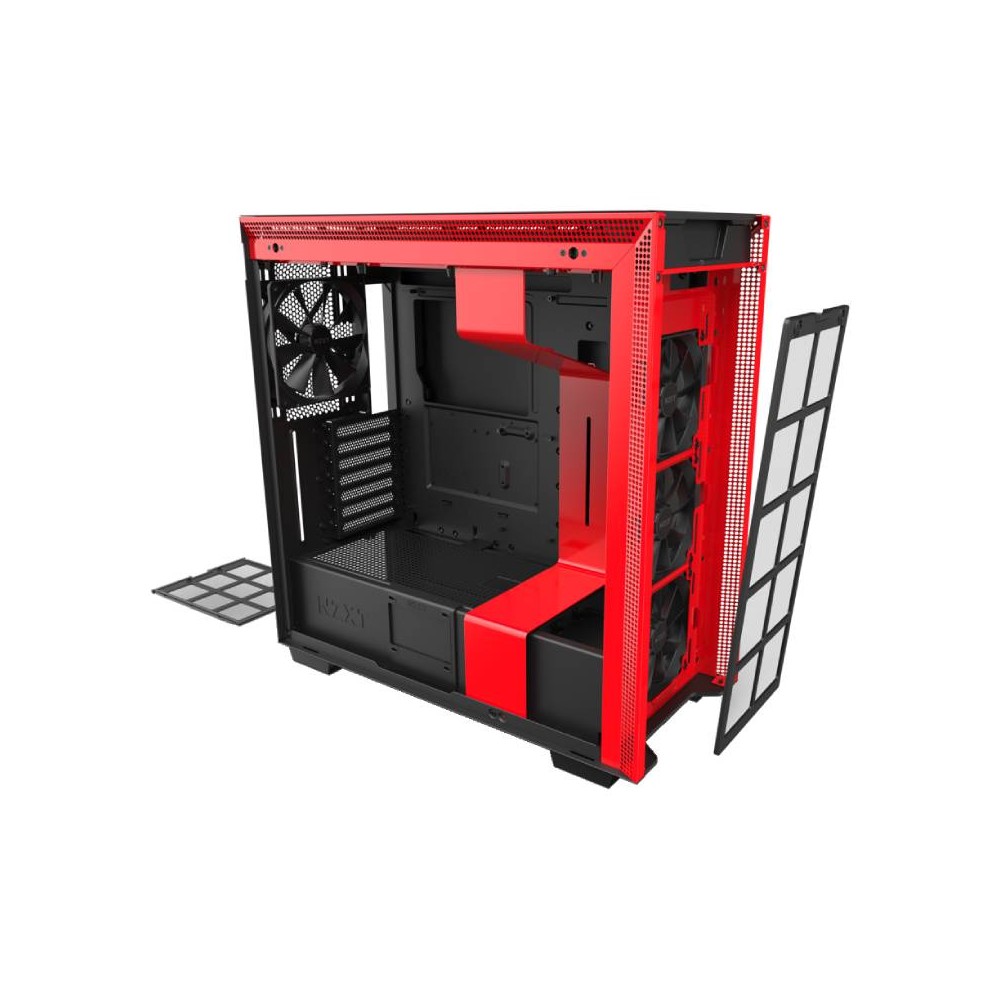 เคสคอมพิวเตอร์ NZXT Computer Case H710 Black/Red