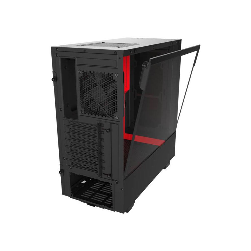 NZXT Computer Case H510 Black/Red เคสคอมพิวเตอร์
