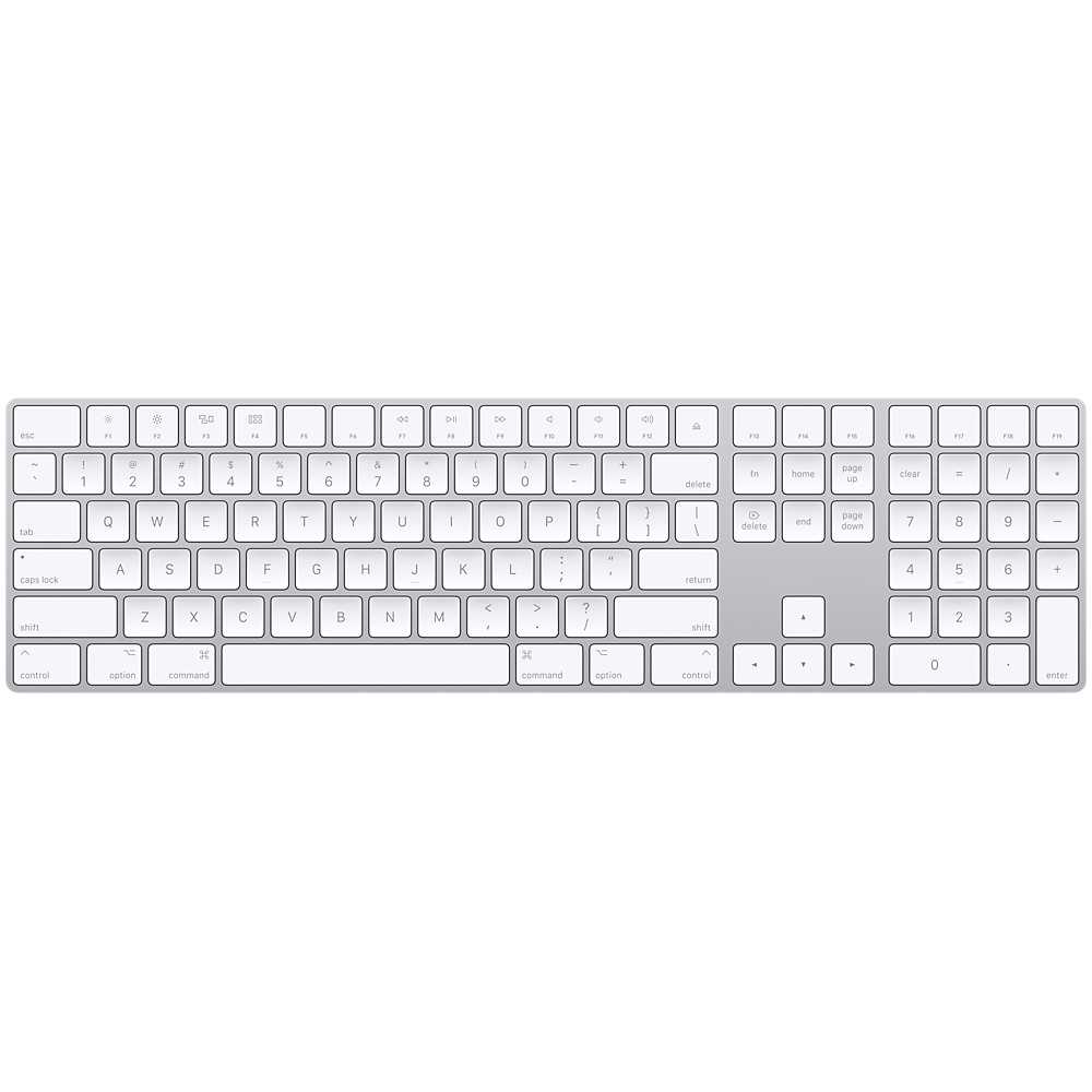 คีย์บอร์ดไร้สาย Apple Acc Magic Keyboard with Numeric Keypad - US English