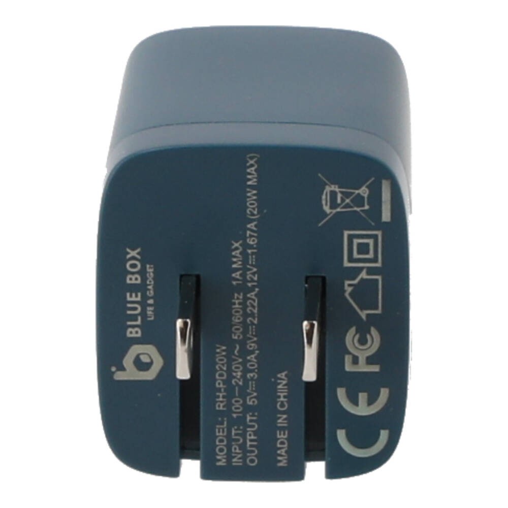 อะแดปเตอร์, หัวชาร์จ Blue Box Wall USB Charger 1 USB-C PD20W Navy Blue