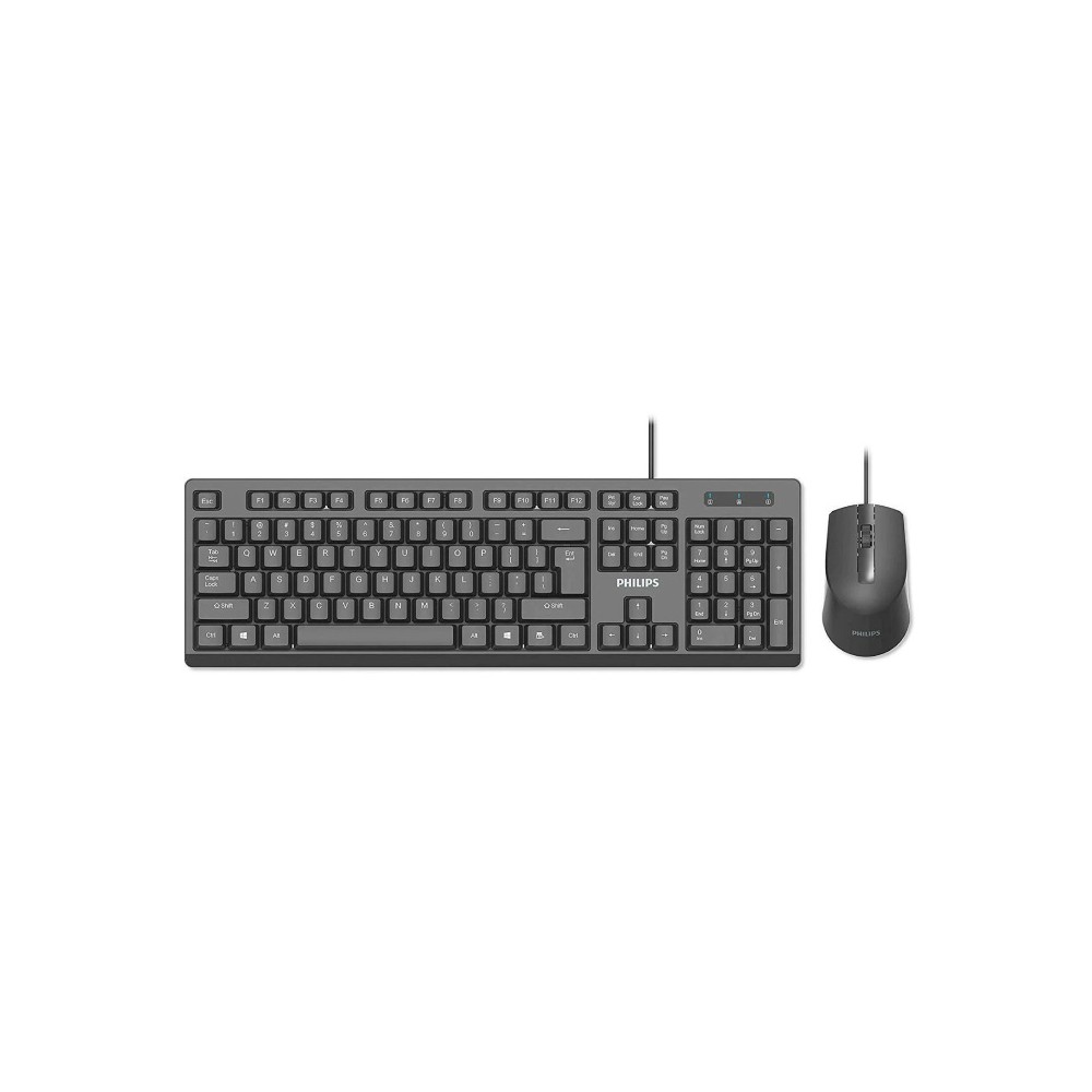 ชุดเมาส์ คีย์บอร์ด Philips SPT6234 - Black
