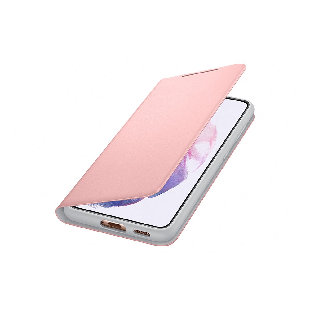 เคส Samsung Galaxy S21+ Case LED View Pink