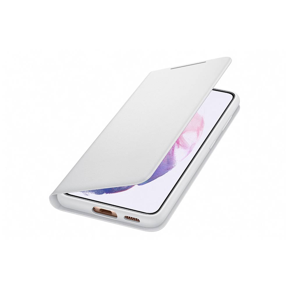 เคส Samsung Galaxy S21 Case LED View Light Gray
