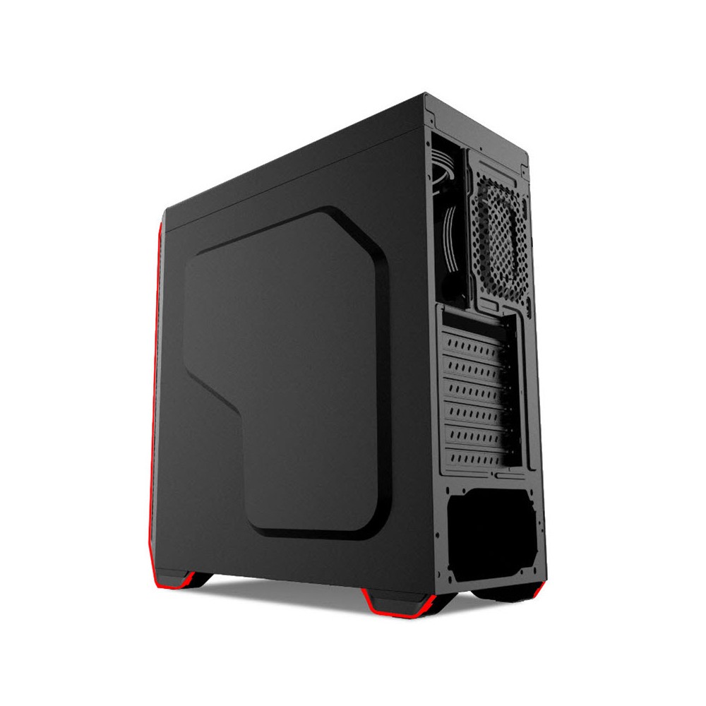 Plenty Computer Case THOR Black/Red (TH06KRD)